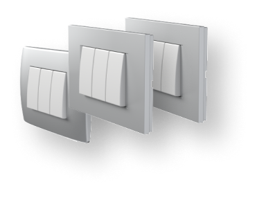 Tipi di interruttori elettrici diversi e placche elettriche - TEM Čatež ...