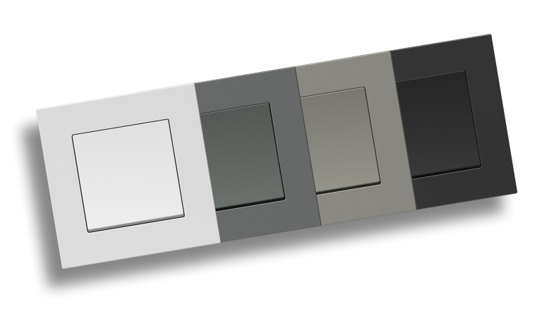 Tipi di interruttori elettrici diversi e placche elettriche - TEM Čatež ...